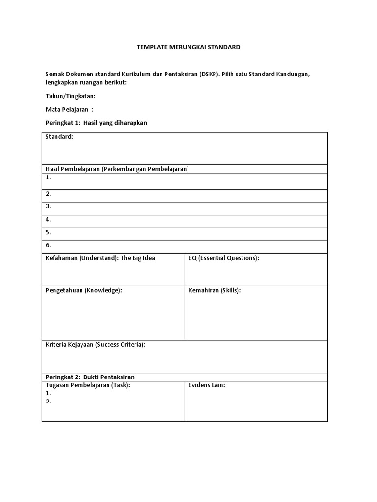 Template PBD | PDF | Komputer