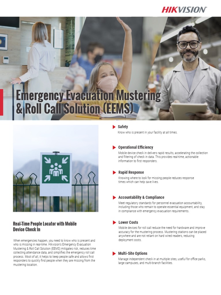 Emergency Evacuation Mustering & Roll Call Solution (EEMS) : Real-Time ...