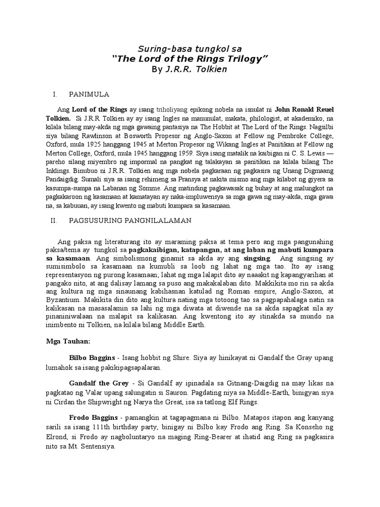 Suring - Basa Filipino | PDF