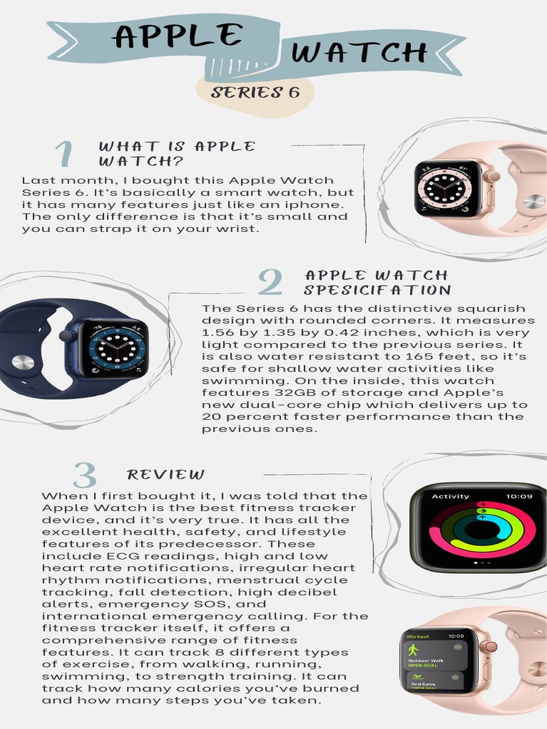 A Comprehensive Review of the Features and Benefits of the Apple Watch ...