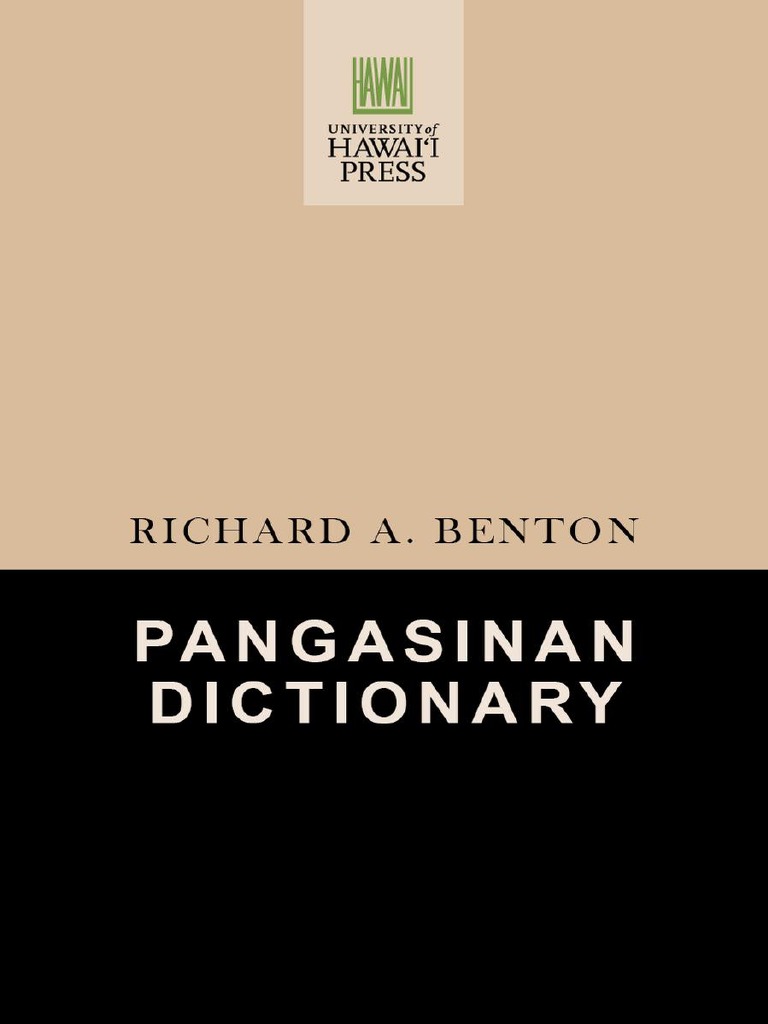 Pangasinan Dictionary | Download Free PDF | Orthography | Phoneme