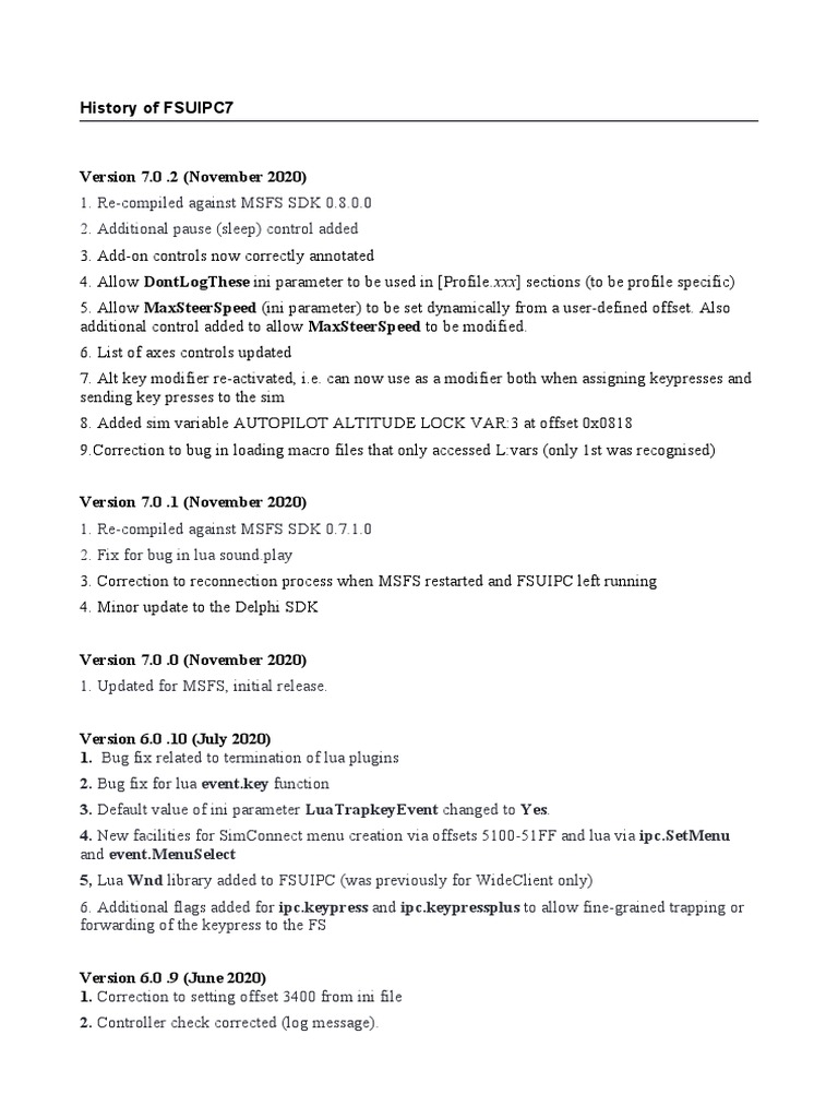 Fsuipc7 History Pdf Computer File 64 Bit Computing 8706