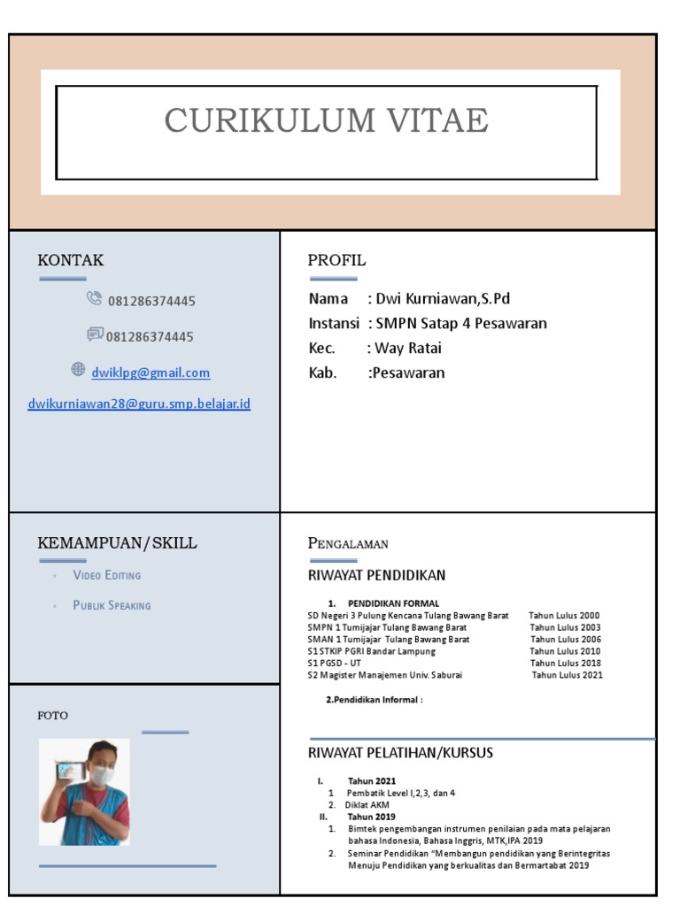 CV Dwi Kurniawan | PDF