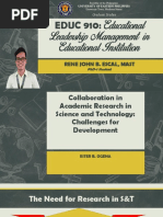 Major Development Programs and Personalities in Science And-1 | PDF ...