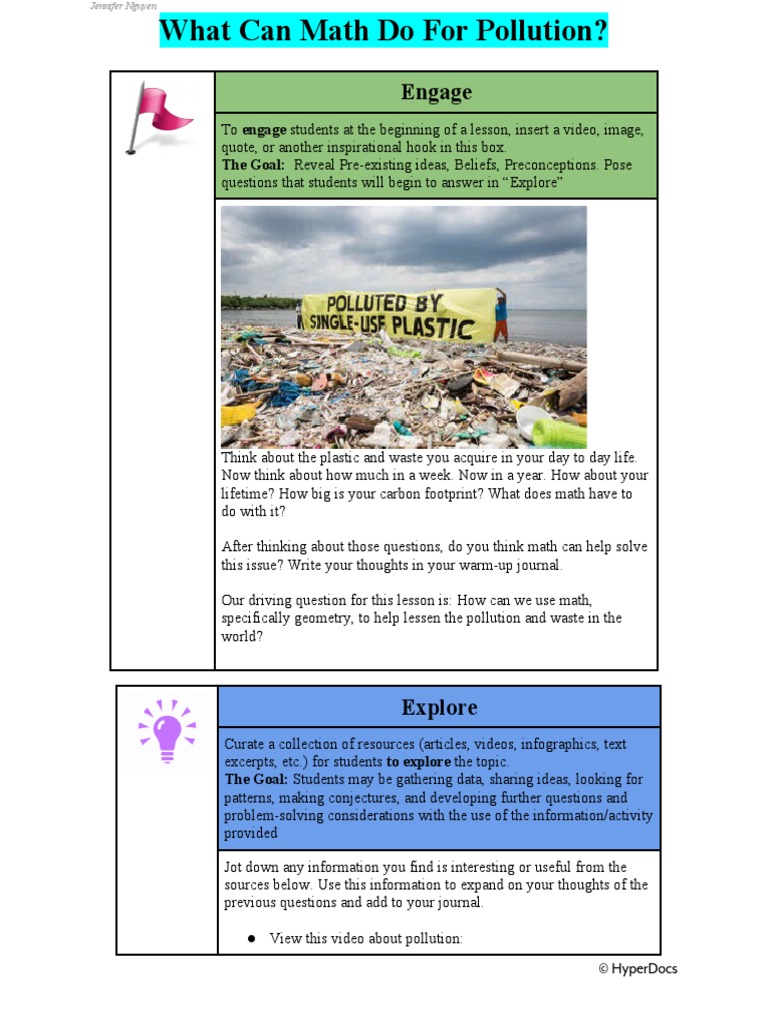 Inquiry-Based Lesson Plan Template-Hyperdoc 3 | PDF | Teaching ...