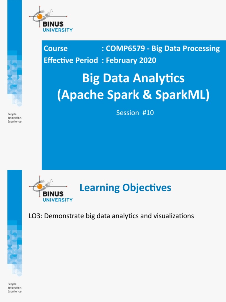 20191216134846D3338 - COMP6579 Session 10 - Big Data Analytics (Apache ...