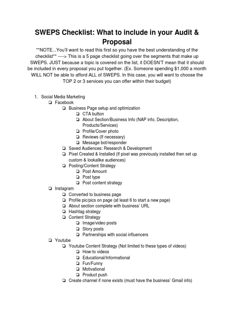 SWEPS Cheat Sheet | PDF | Search Engine Optimization | Marketing