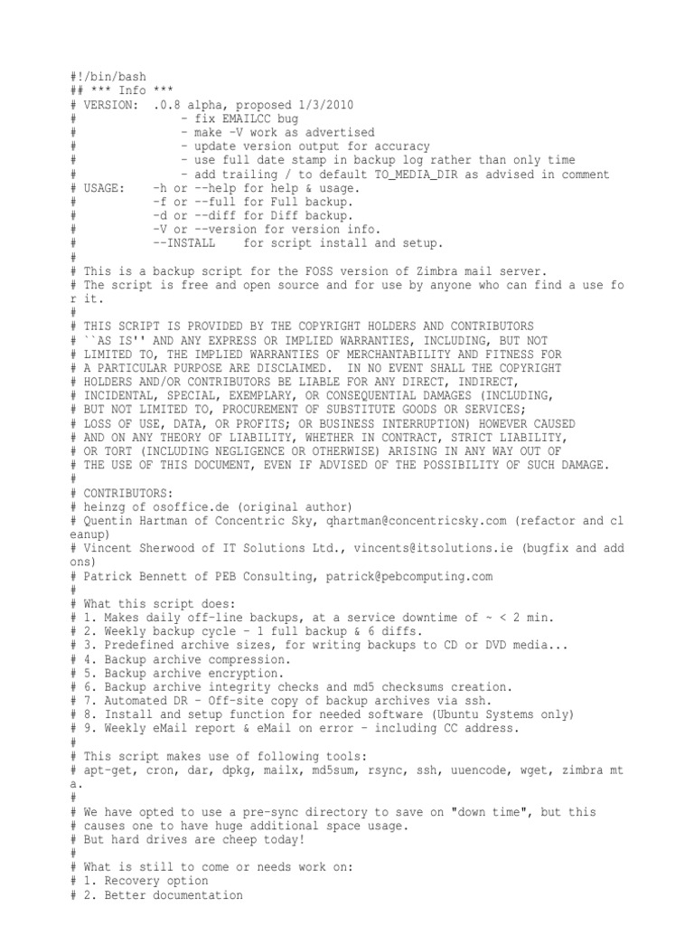 Zmbak v.0.8 | PDF | Areas Of Computer Science | Information Technology ...