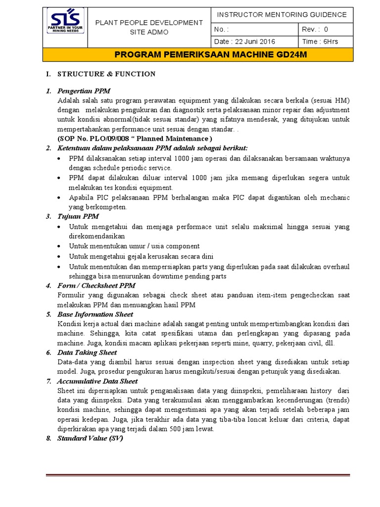 Guidance Mentor PPM GD24M | PDF