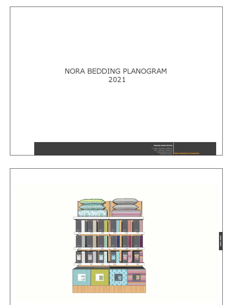 Nora Bedding Planogram 2021 | PDF