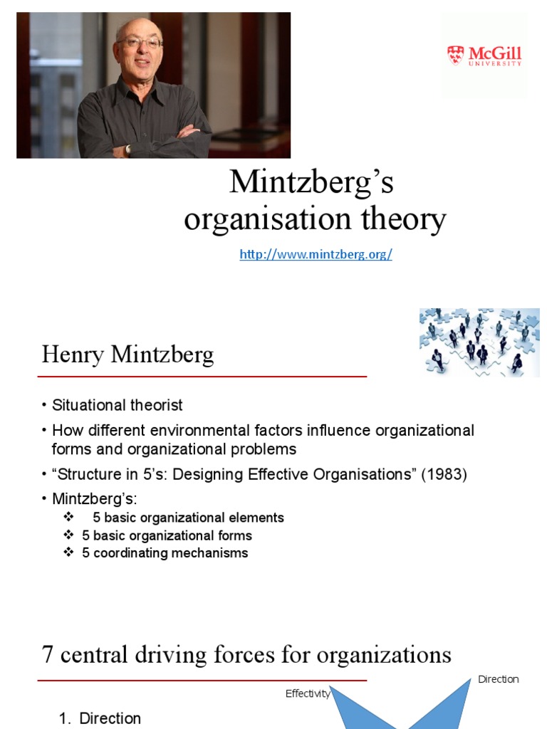Mintzberg-1 | PDF | Organizational Structure | Business