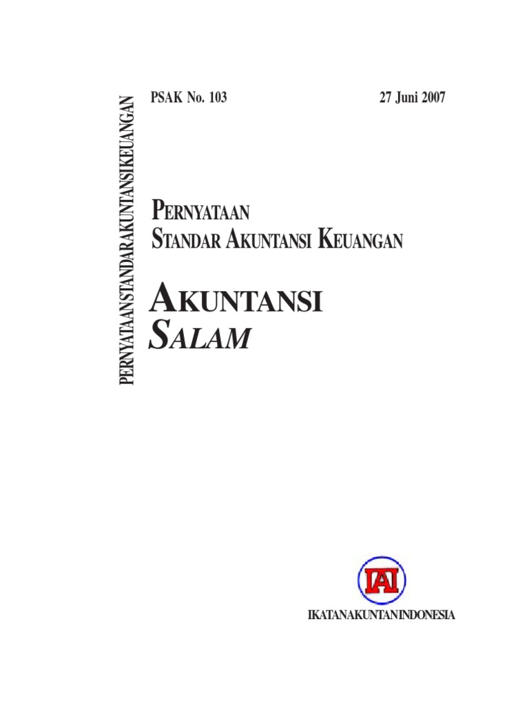 Psak 103 | PDF