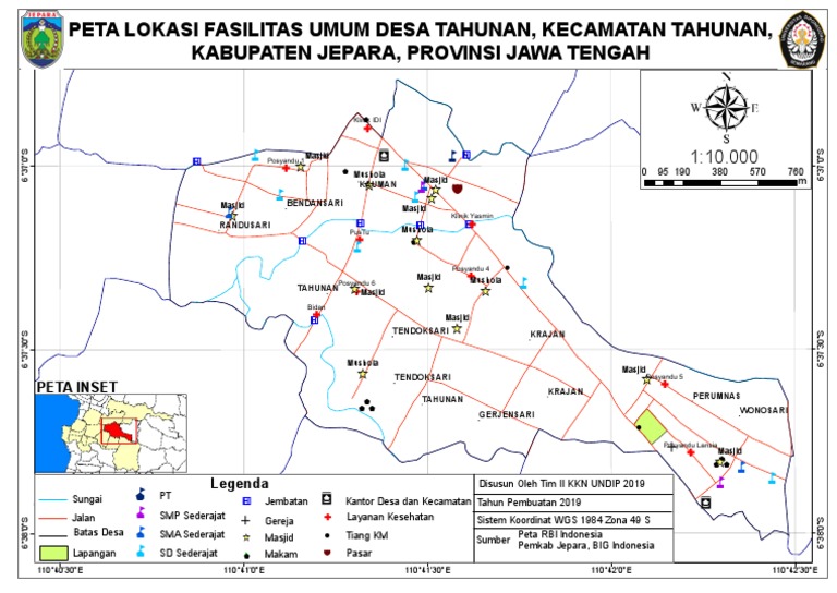 PETA Sarana Prasarana | PDF