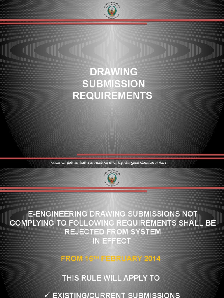 Drawing Submission Requirements - Consultants | PDF | Fire Sprinkler ...