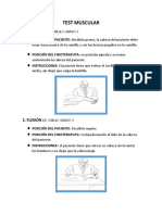 PROTOCOLO EVALUACIÓN FUERZA MUSCULAR - Escala Medical Research Council ...