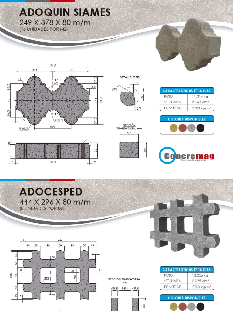 Adoquines Concremag | PDF
