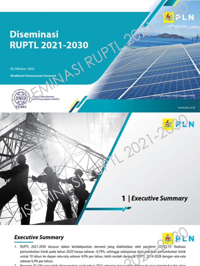 Ruptl PLN 2021-2030 | PDF