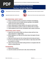 Milling Machine Sop | PDF