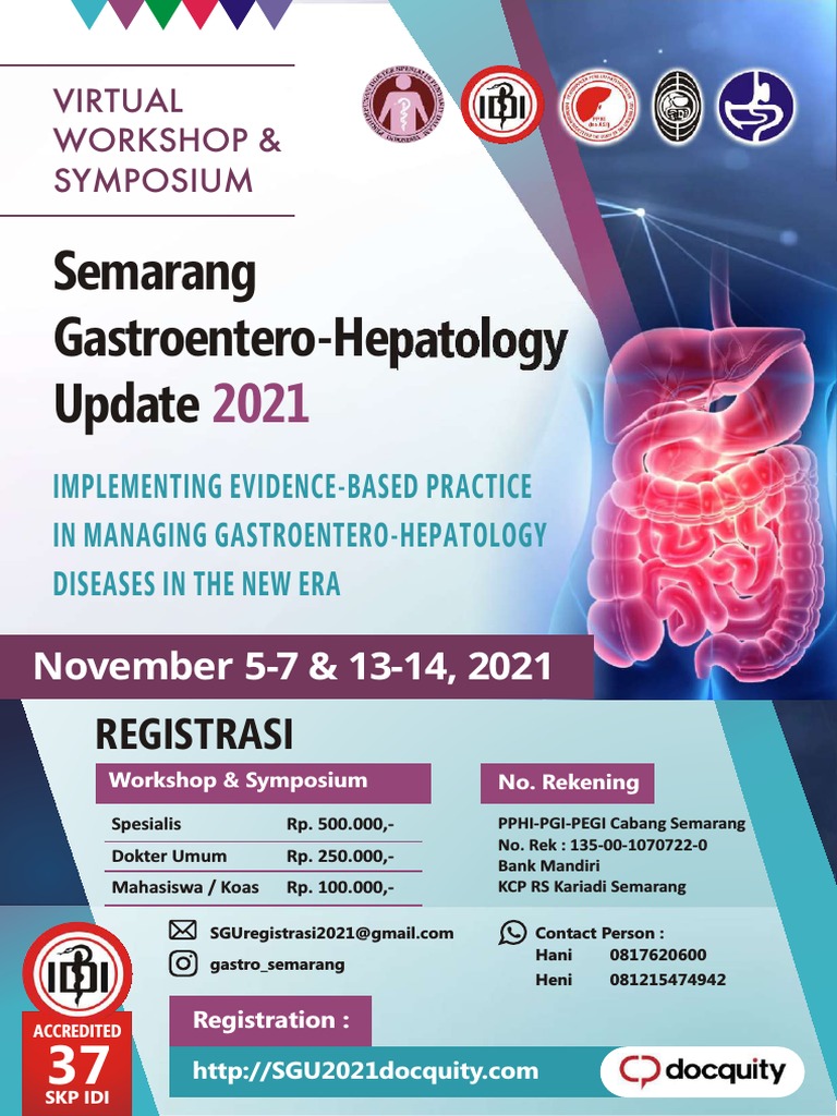 Semarang Gastroentero-Hepatology Update: Registrasi | PDF | Cirrhosis ...
