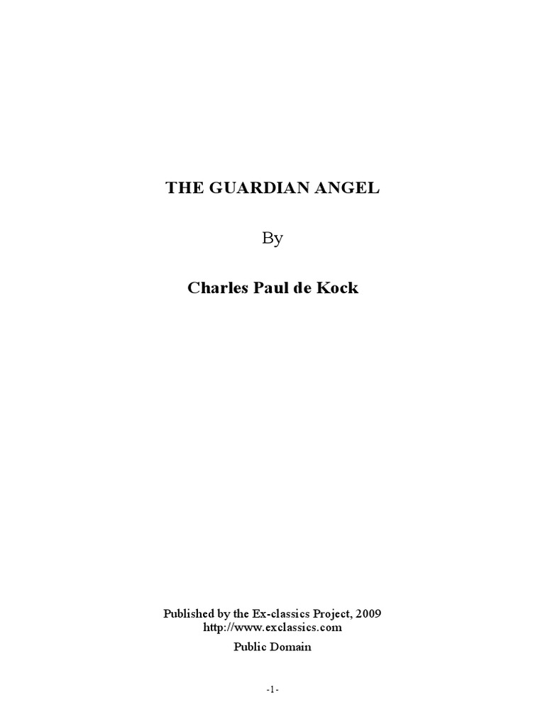 The Guardian Angel | PDF