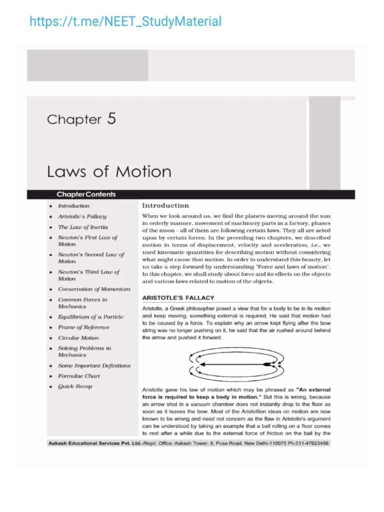 Aakash Physics Study Package 2 | PDF