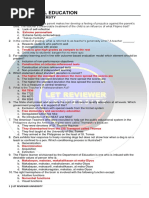 Prof Ed 2 1-150 Key | PDF | Educational Assessment | Teachers