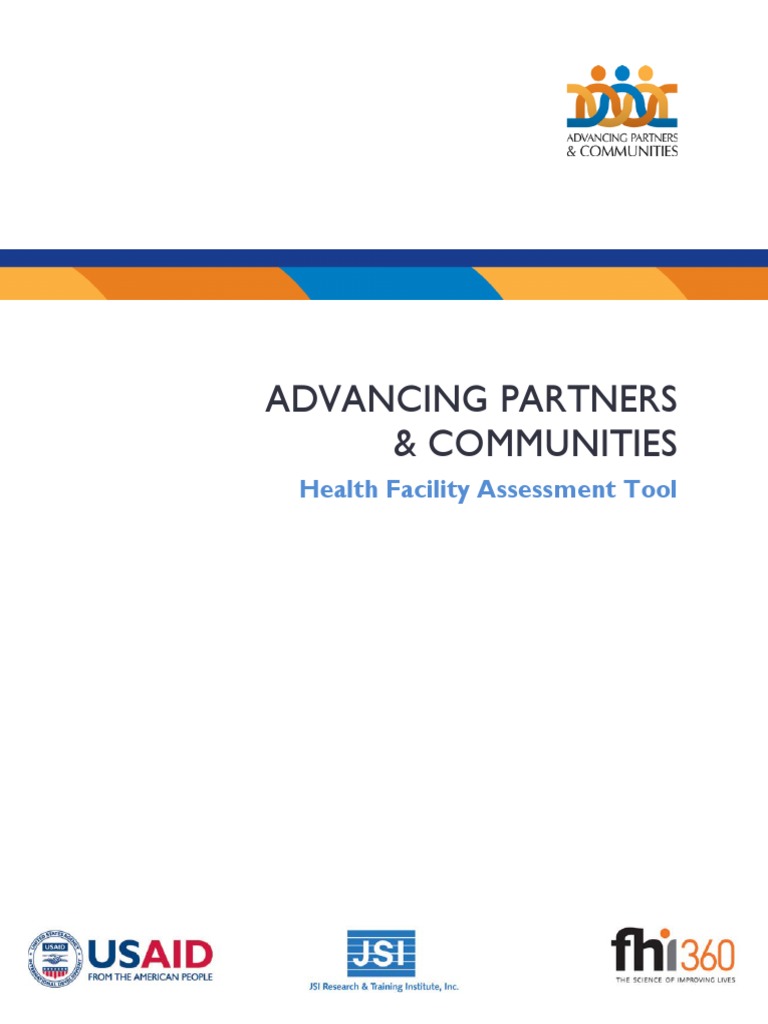 Facility Assessment Tool | PDF | Patient | United States Agency For ...