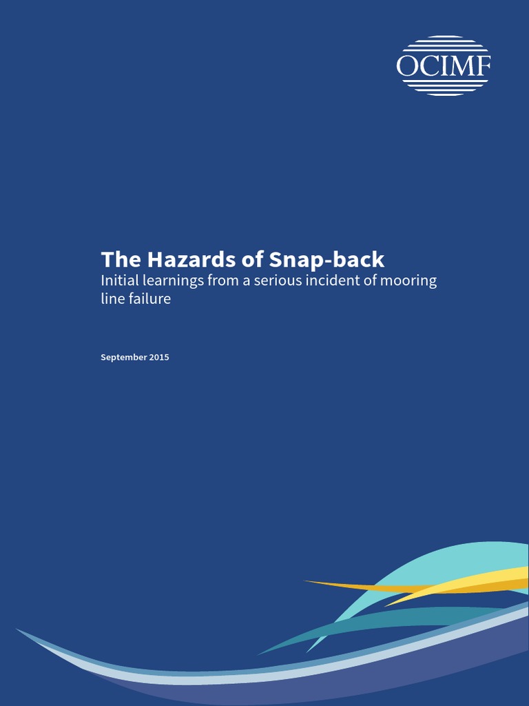 The Hazards of Snap Back Initial Learnings From A Serious Incident of ...