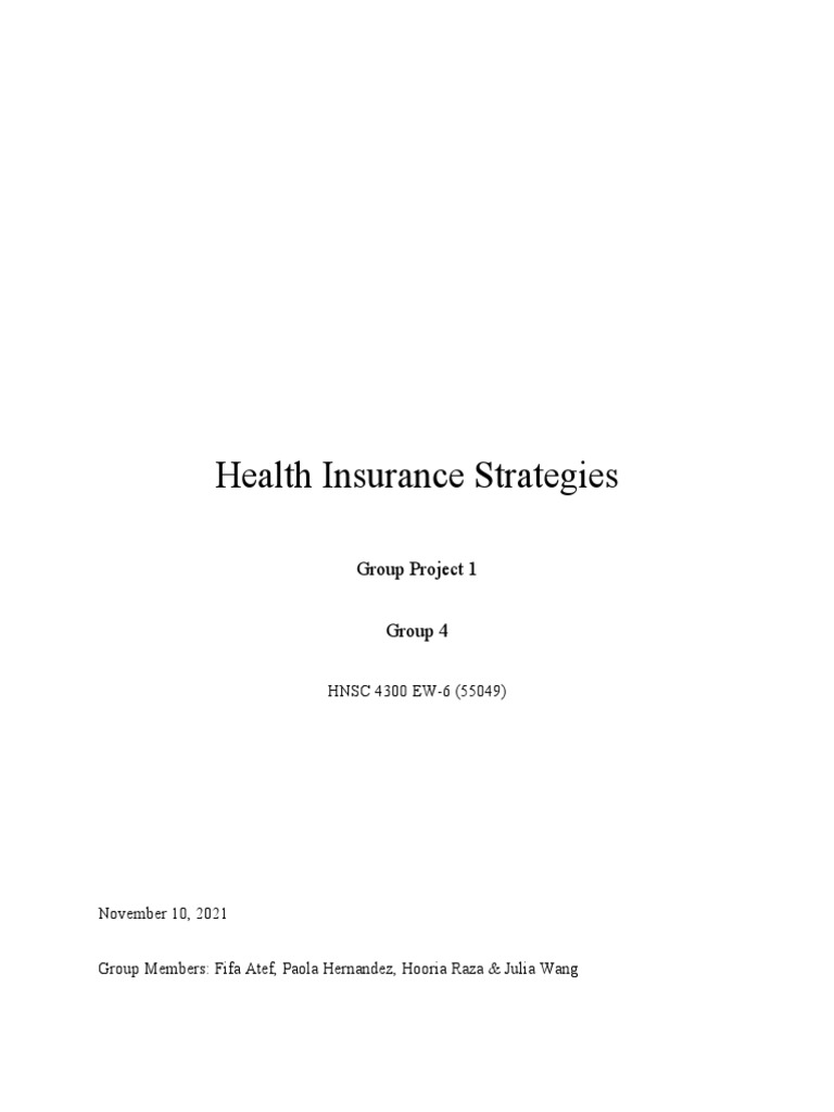 Group Project 1 | PDF | Medicare (United States) | Medicaid