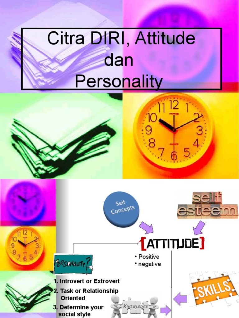 Kul III - Citra Diri Dan Personality | PDF | Attitude (Psychology ...