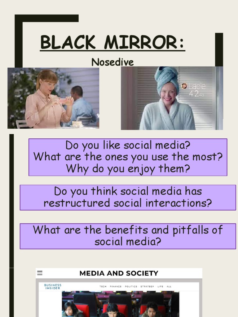 Black Mirror:: Nosedive | PDF