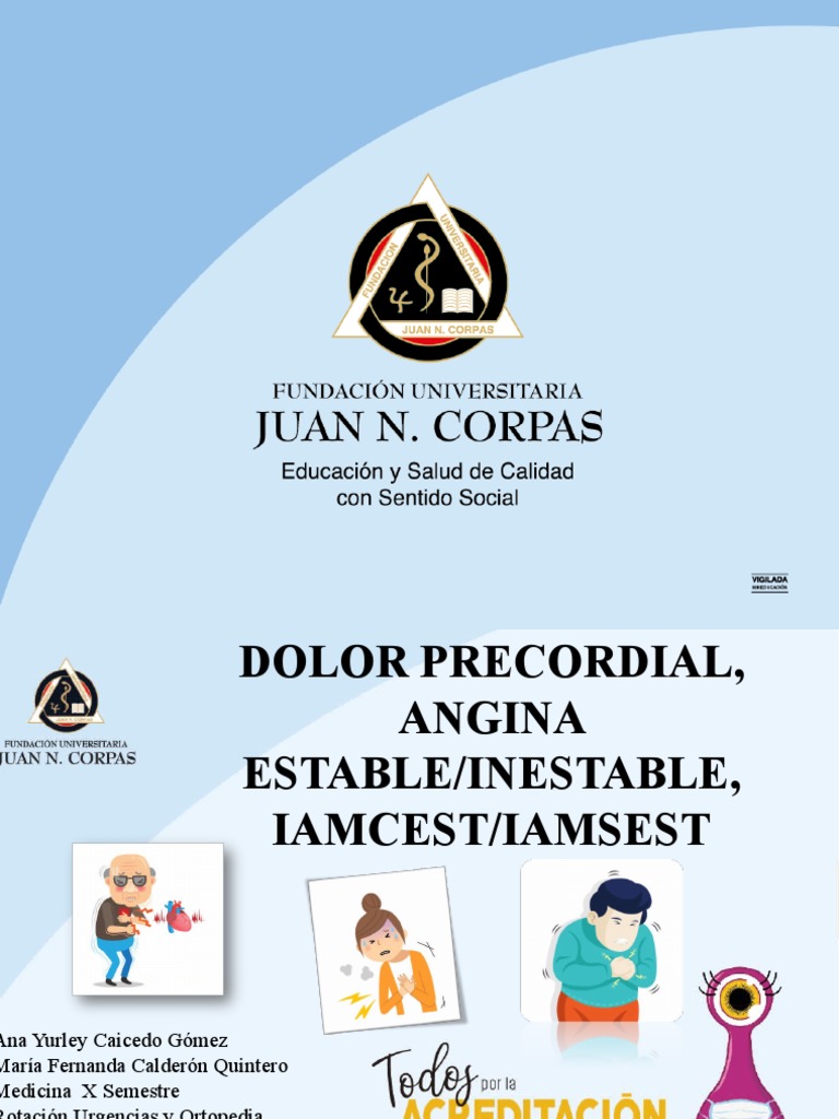 Iamcest Iamsest | PDF | Infarto de miocardio | Enfermedades y trastornos