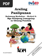 AP 8 Quarter 2 Module 1 | PDF