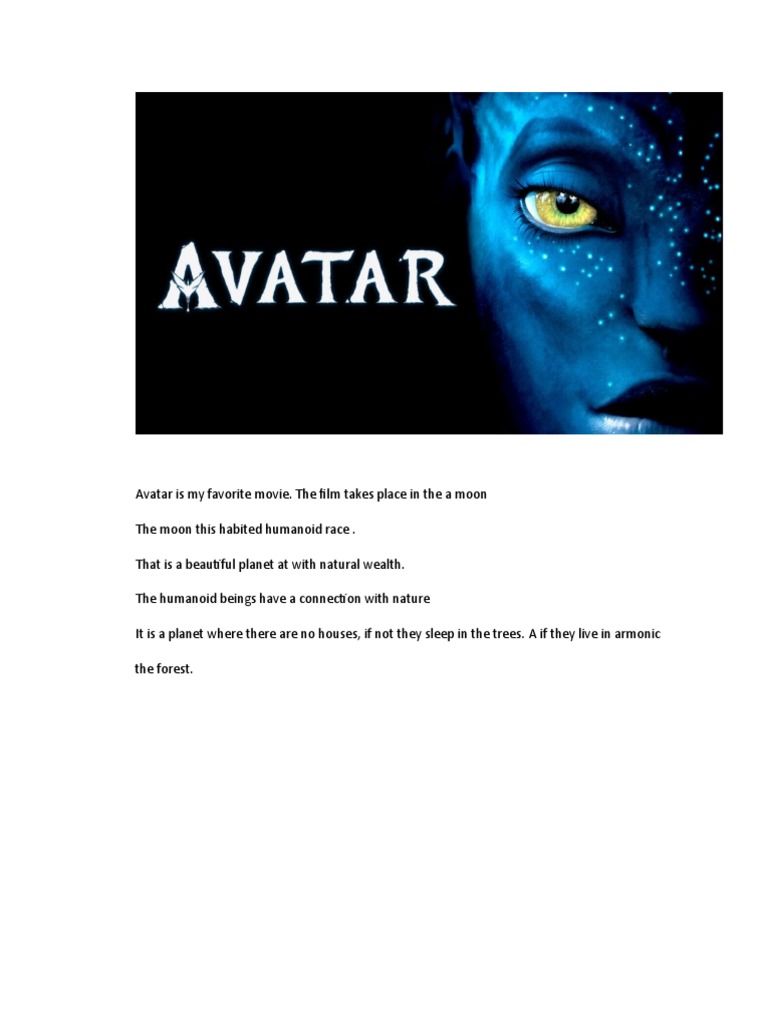 Avatar Is My Favorite Movie | PDF | Poetry