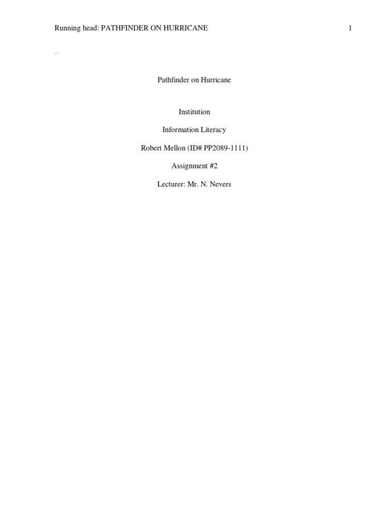 Hurricane Pathfinder Guide | PDF | Tropical Cyclones | Storms