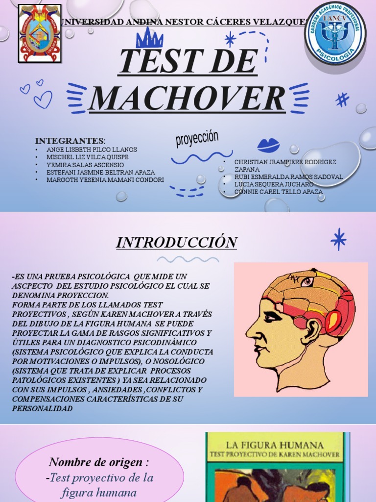 Test de Machover Grupo 2 | Descargar gratis PDF | Ropa | Timidez