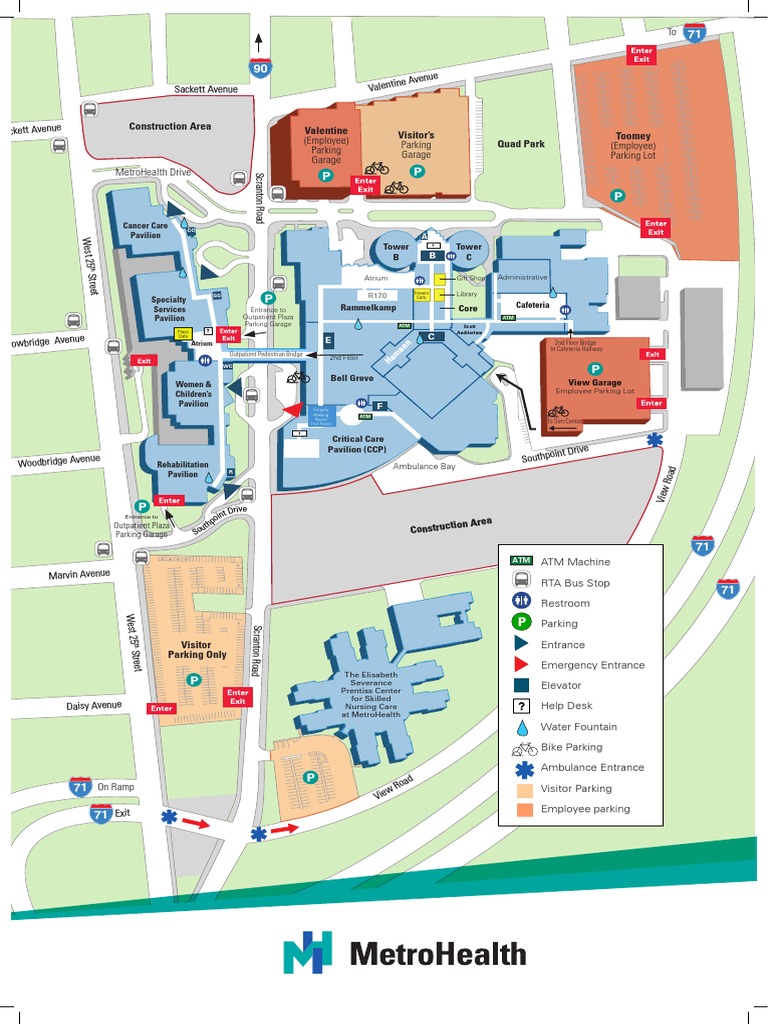 Main Campus Map Version March 2021 | PDF | Radiology | Clinic