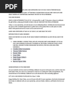 60th Birthday Program Flow | PDF | Wellness | Lifestyle