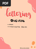 Apostila de Caligrafia para Lettering - LetteringByRebeca | PDF