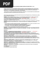 Modelo de Acta Aumento de Capital Eirl | PDF | Economias | Gobierno