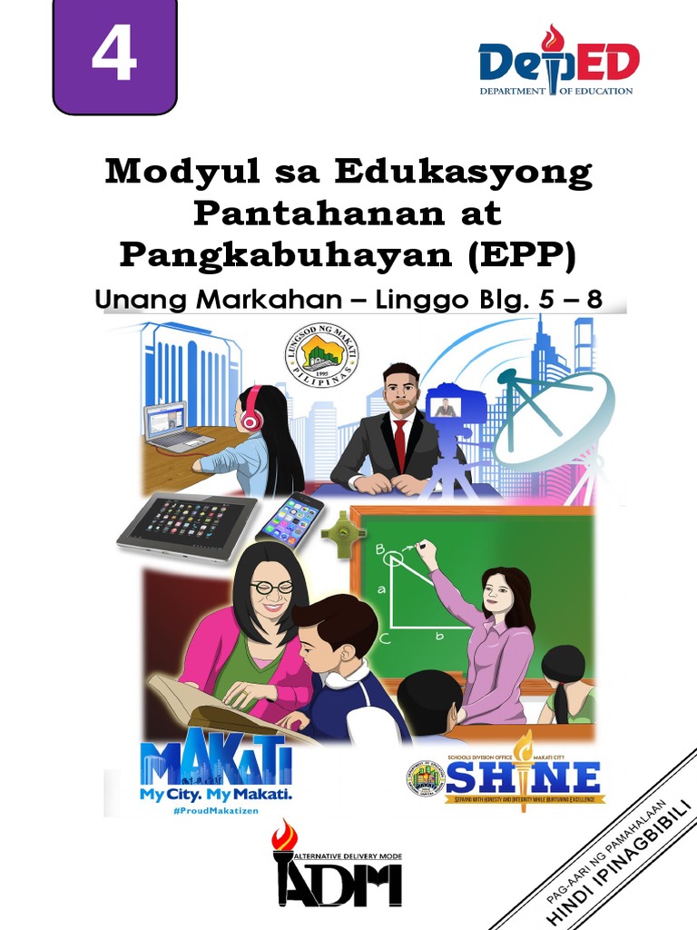 EPP4 Q1 Weeks5to8 - Binded Ver1.0 | PDF