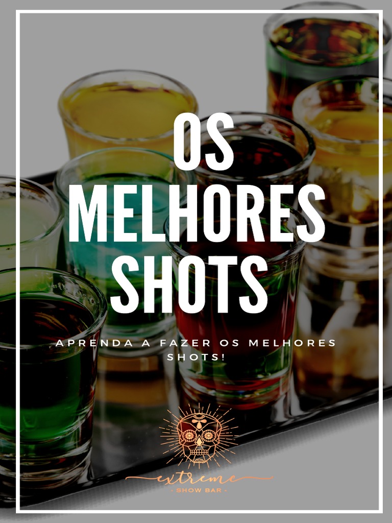 E Book+Receitas+Exclusivas+de+Shots+ | PDF | Coquetéis | Bebida