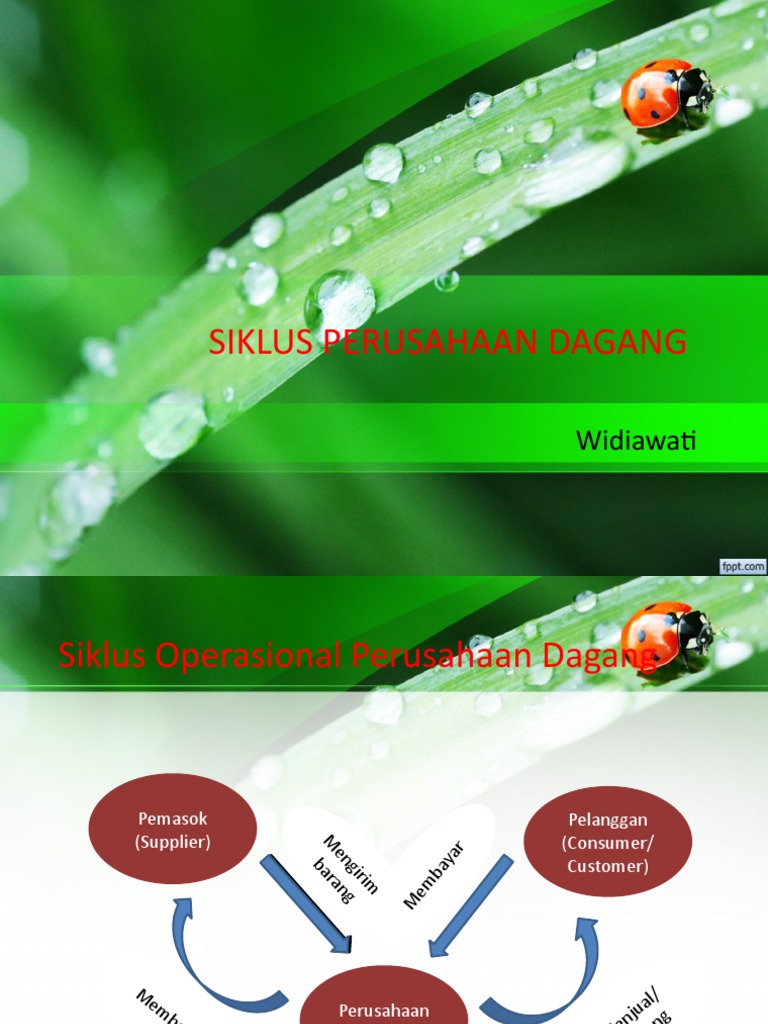 Siklus Operasional Perusahaan Dagang | PDF