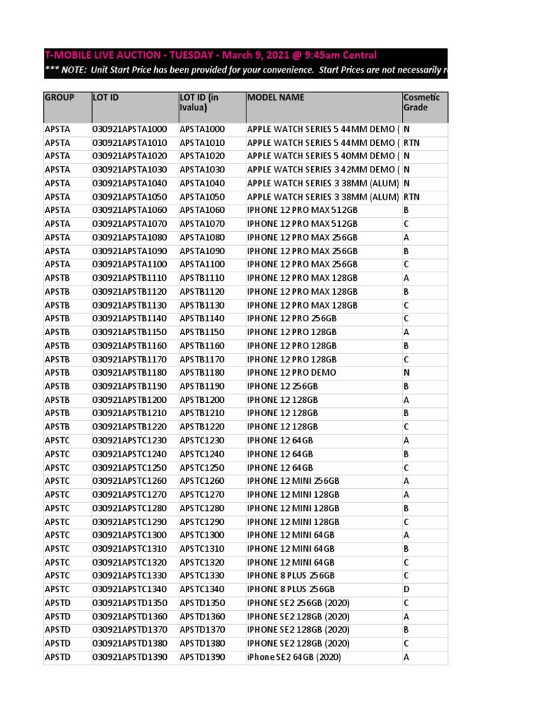 Sprint Tmobile | PDF