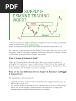 6 Secret Tips For Supply and Demand Trading | PDF | Market Trend | Prices