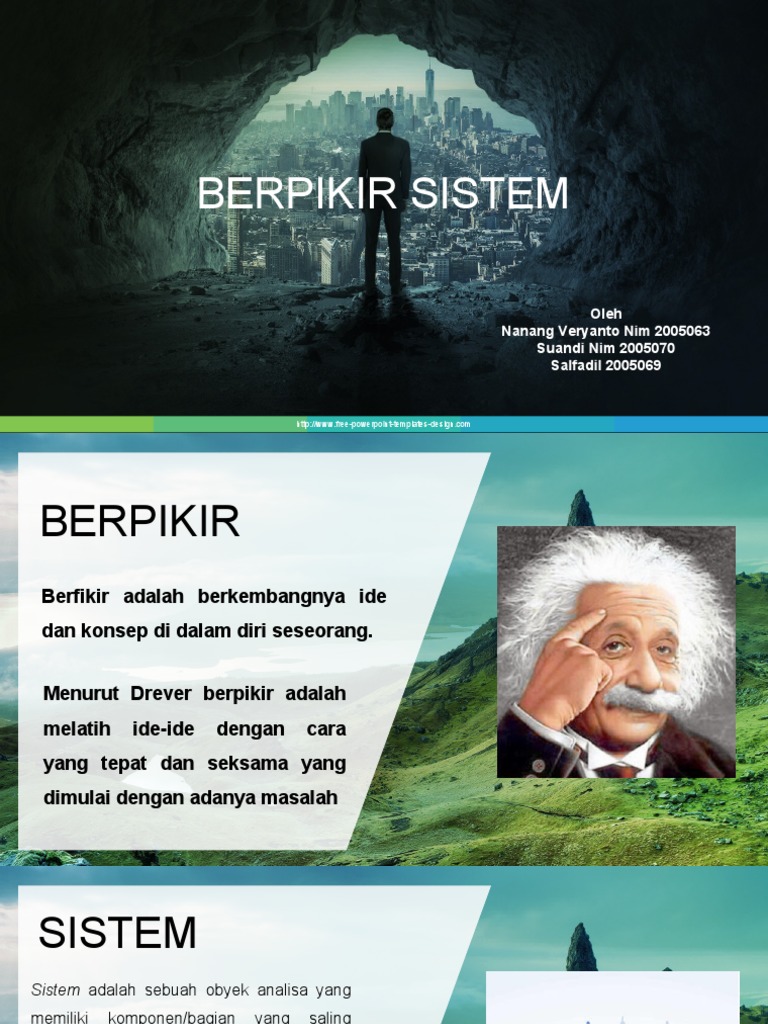 Tugas Kelompok 4 (Berpikir Sistem) | PDF | Karier & Perkembangan