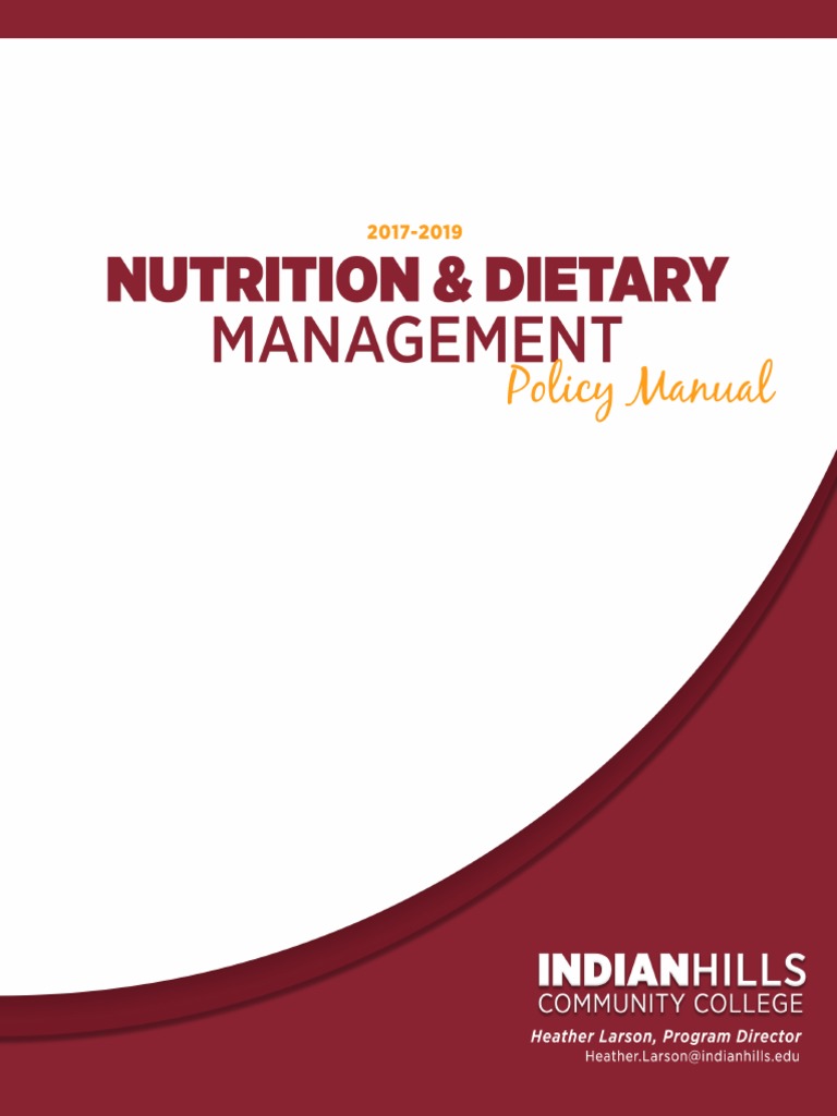 Nutrition Dietary Management | PDF | Dietitian | Foods