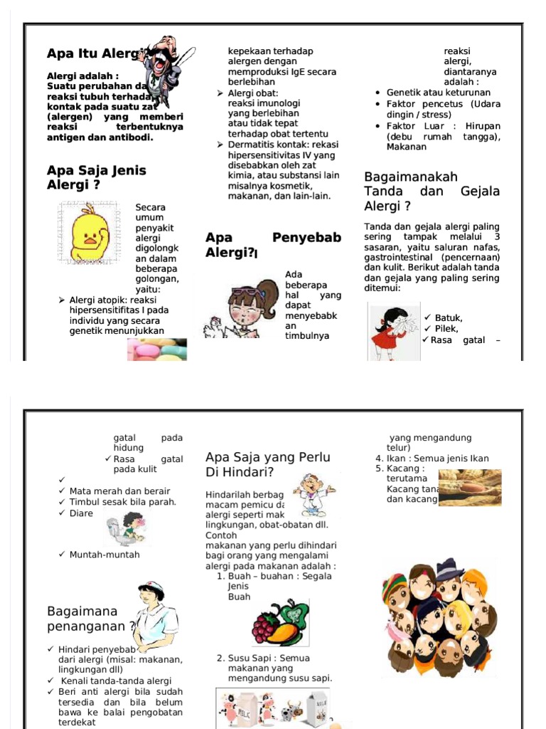 Qdoc - Tips Leaflet Alergi 5 | PDF