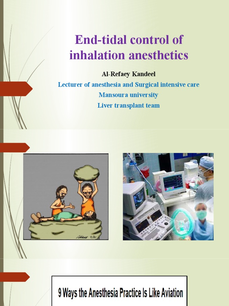 End-Tidal Control in Anesthesia Efficiency | PDF | Science & Mathematics