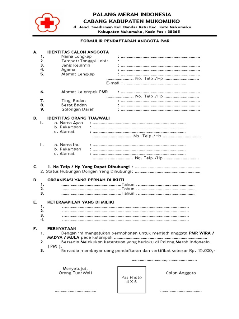 fORMULIR PMR 09 | PDF